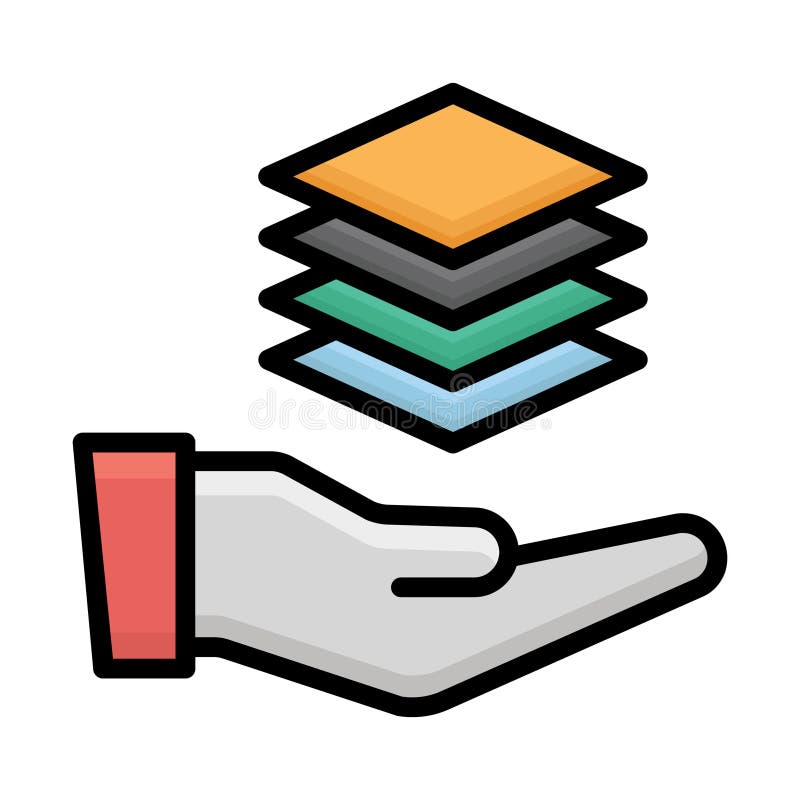 Accession, Accretion Vector Icon Which Can Easily Modify or Edit Stock ...