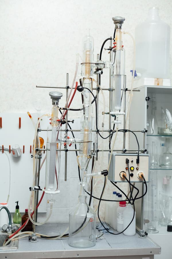 Chemical Laboratory Containers for Experiments Scientific Test Stock ...