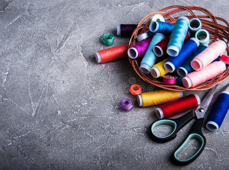 Accessories for tailoring stock image. Image of seamstress - 113555073