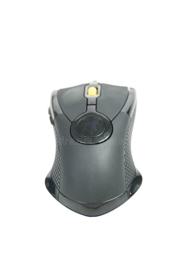 Accessory Computer Mouse Isolated on White. Stock Photo - Image of ...