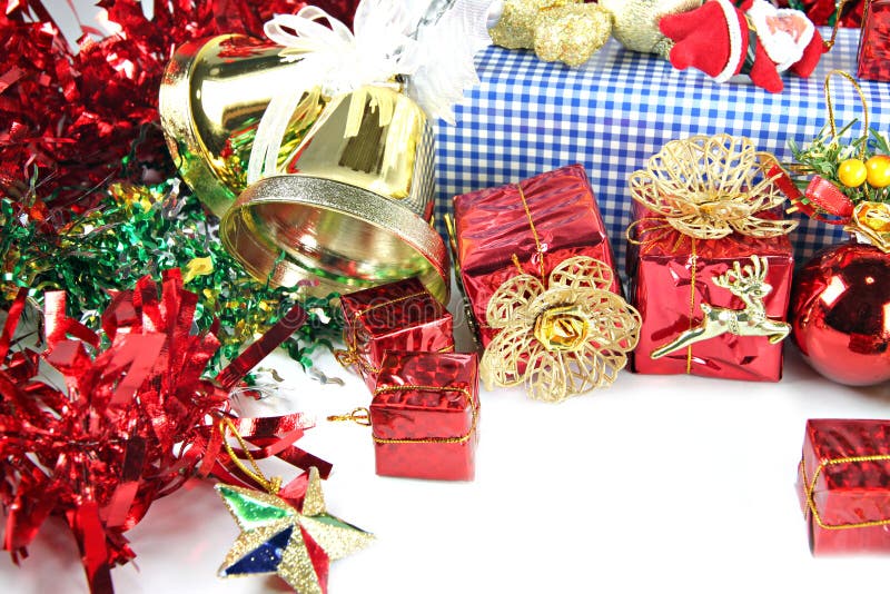 Accessory Decorations in Christmas or New Year. Stock Photo - Image of ...