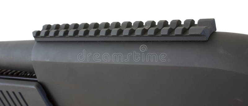 Accessory rail stock image. Image of receiver, accessory - 12154377