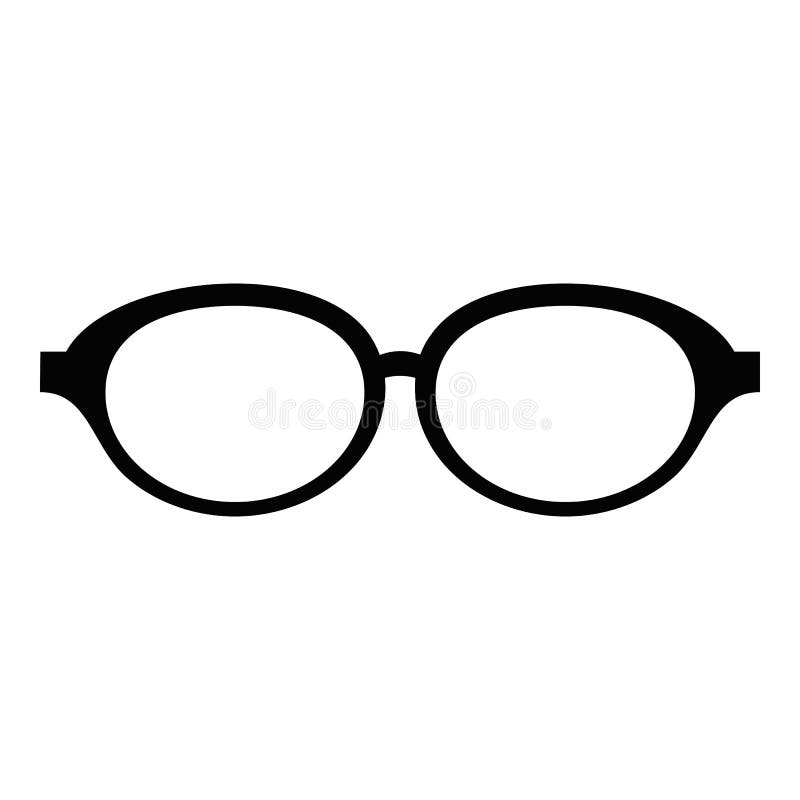 Accessory Spectacles Icon, Simple Style. Stock Illustration ...