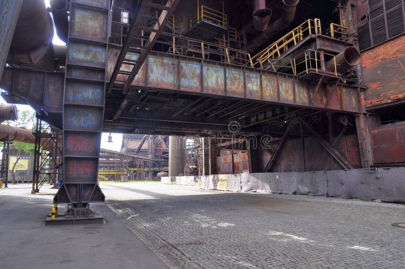 Acciaieria Vitkovice fotografia editoriale. Immagine di fornaci - 40676076