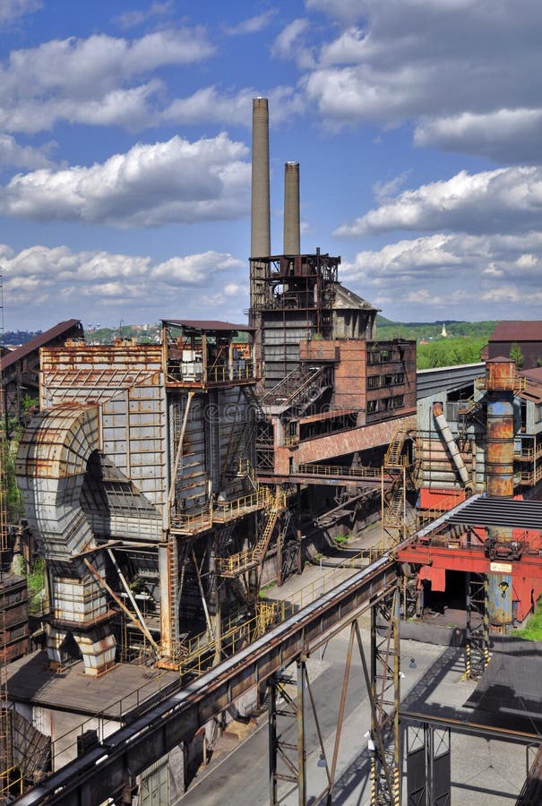 Acciaieria Vitkovice fotografia stock. Immagine di arciduca - 40675560