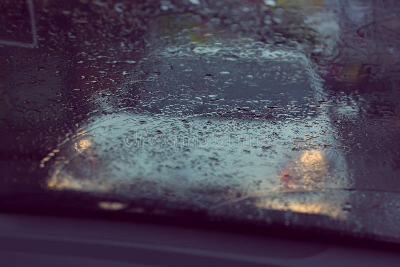 Accident car stock image. Image of rain, injury, incident - 94889181