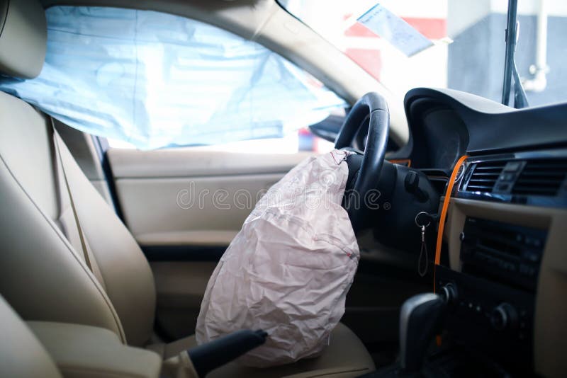 After the accident stock image. Image of steering, technology - 213852183