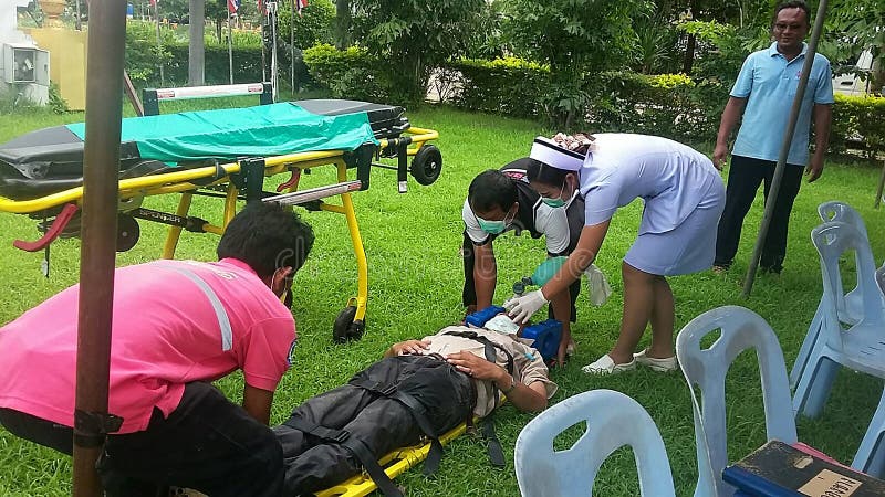 Accident team training editorial stock image. Image of accident - 127595639