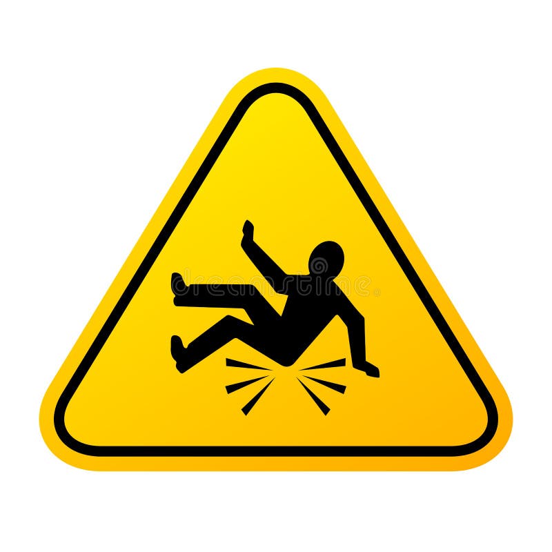 Danger Drop Sign Stock Illustrations – 10,596 Danger Drop Sign Stock ...