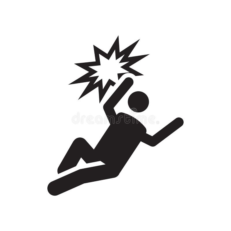 Accident Icon Vector Sign and Symbol Isolated on White Background ...