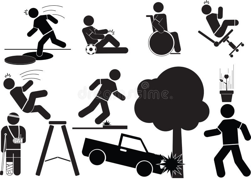 Road Bully Driver Rage Icons Stock Vector - Illustration of road, fear ...