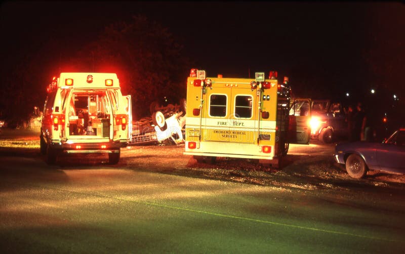 Accident Scene stock image. Image of collision, road, medical - 2574455