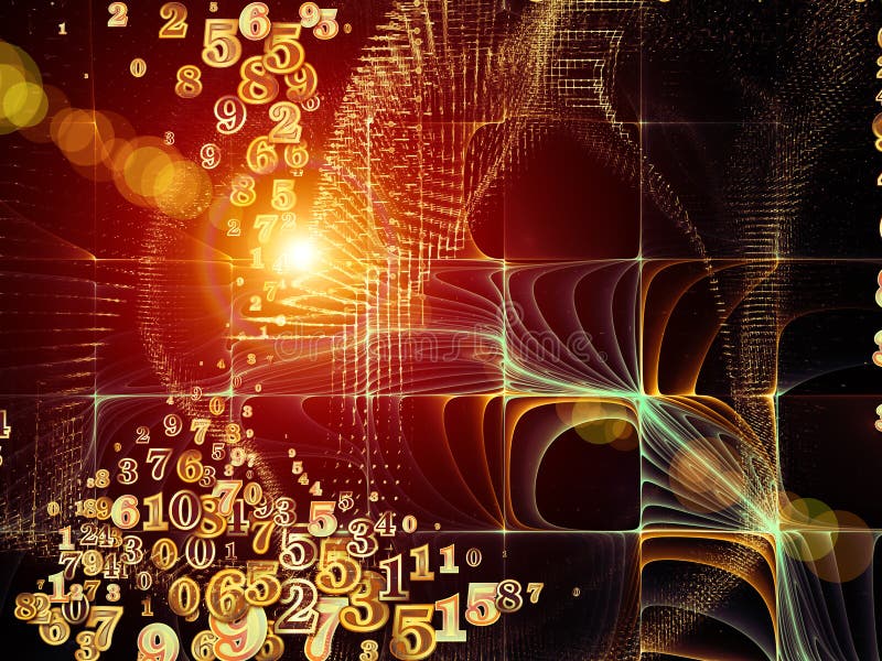 Accidental Digital Information Stock Illustration - Illustration of ...