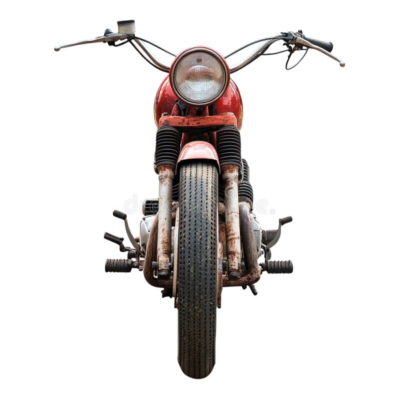 Accidental Motorcycle for Accident Scenes Isolated Against a ...