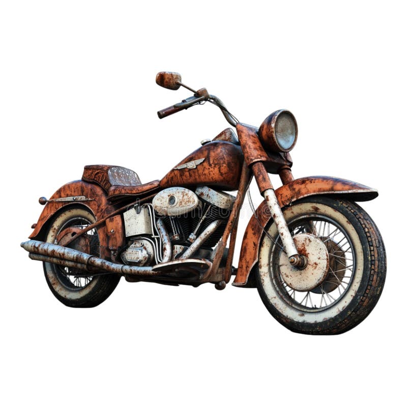 Accidental Motorcycle for Accident Scenes Isolated Against a ...