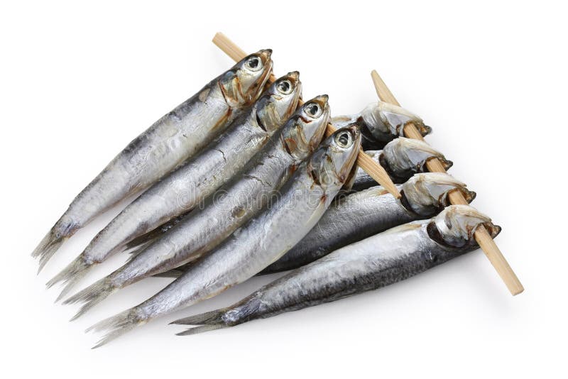 Acciuga Semiseccata, Alimento Giapponese Immagine Stock - Immagine di ...