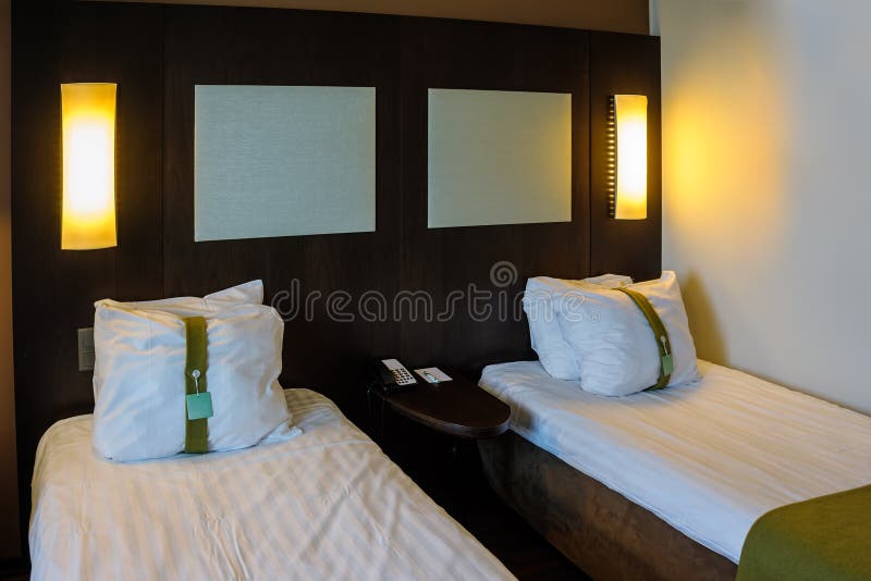 Accommodation in Hotel Room Stock Photo - Image of relaxation, travel ...