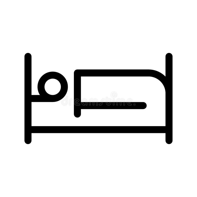 Accommodation Icon Vector Symbol Design Illustration Stock Vector ...