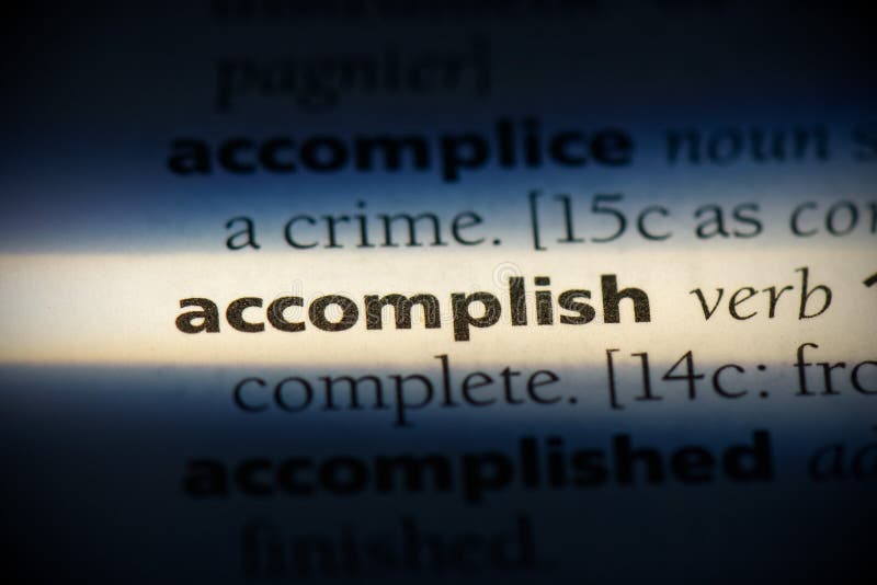 Accomplish stock image. Image of achievement, administration - 7466483