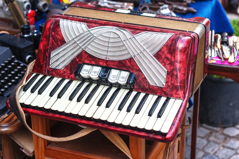 Accordion stock image. Image of entertainment, music - 64050077