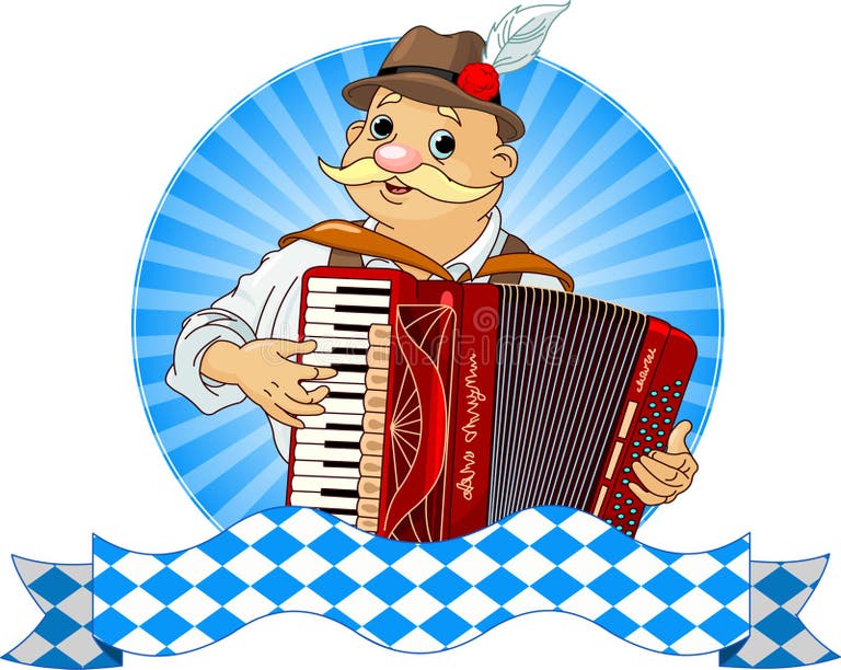 Traditional German Accordion Stock Illustrations – 1,159 Traditional ...