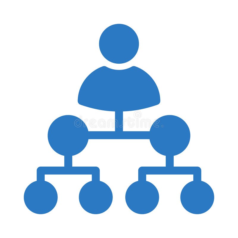 Account Connection Glyph Color Flat Vector Icon Stock Vector ...