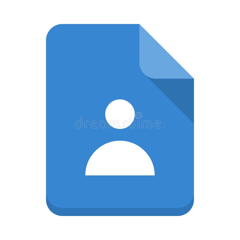 Account File Vector Flat Icon Stock Vector - Illustration of music ...