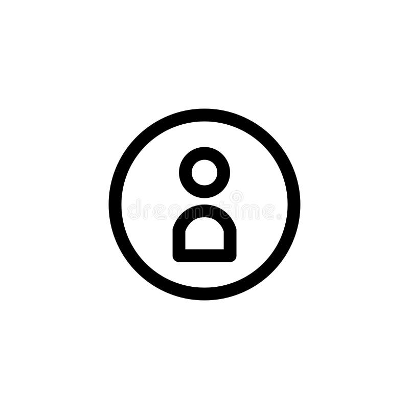 Account icon stock illustration. Illustration of browser - 26573140