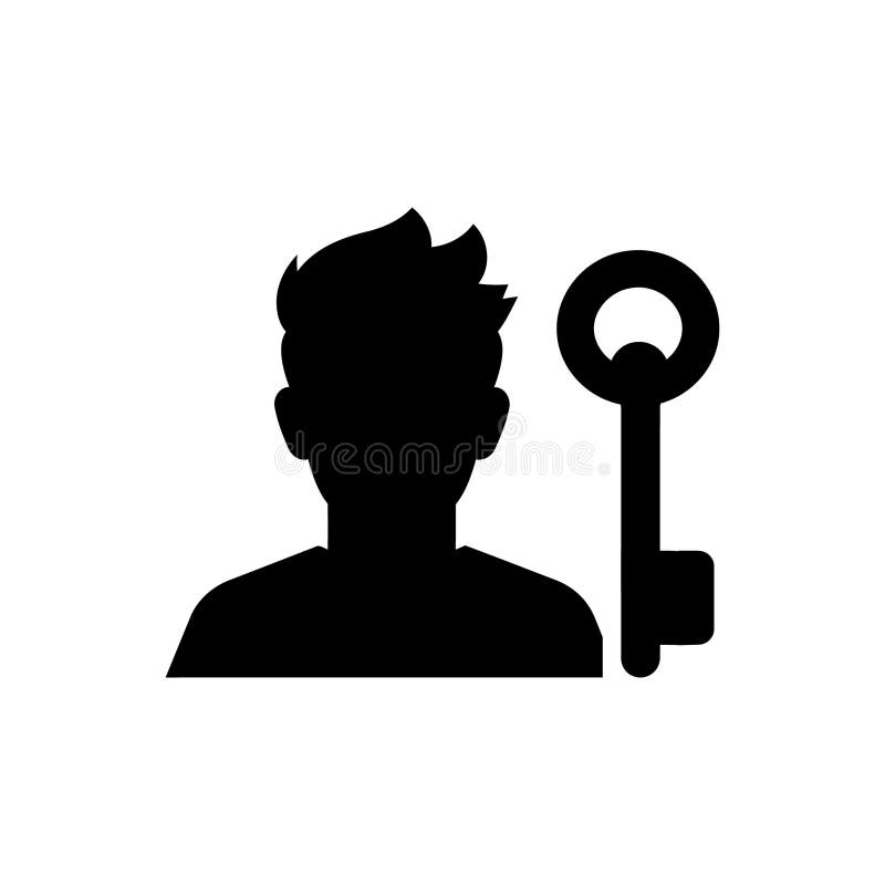 Account login icon stock vector. Illustration of background - 288054465
