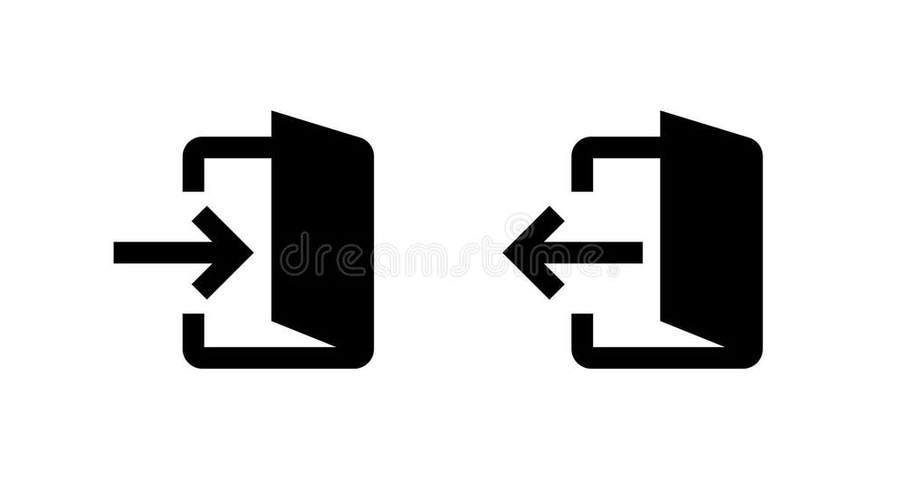 Symbol Exit Icon Stock Illustrations – 42,418 Symbol Exit Icon Stock ...