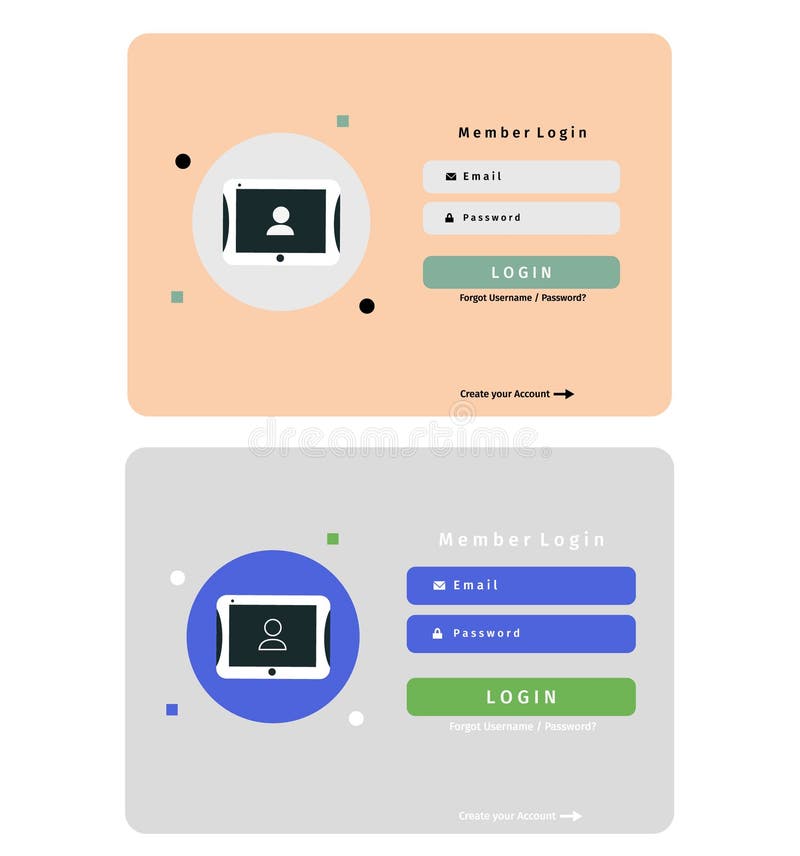 Ux Screen Buttons Stock Illustrations – 491 Ux Screen Buttons Stock ...