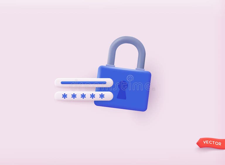 Account Login and Password. Security Concept. Sign in To Account, User ...