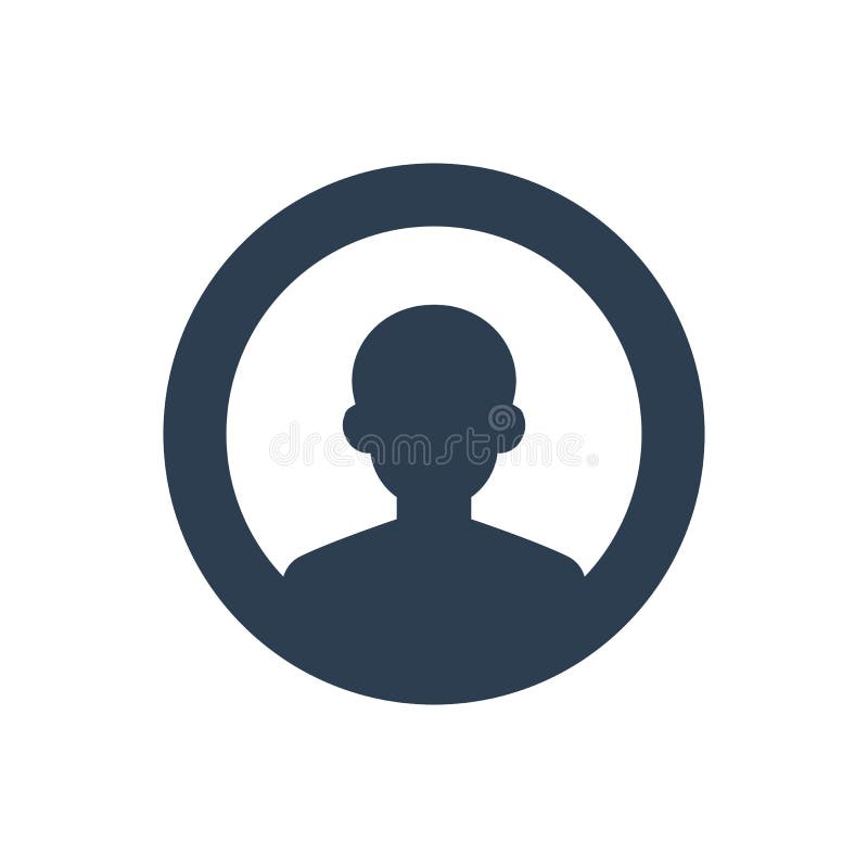 Account, Male Icon stock vector. Illustration of user - 128918879