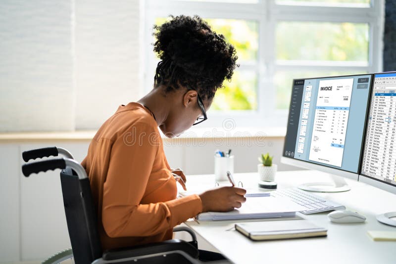 Account Manager in Office Coding Medical Stock Image - Image of billing ...