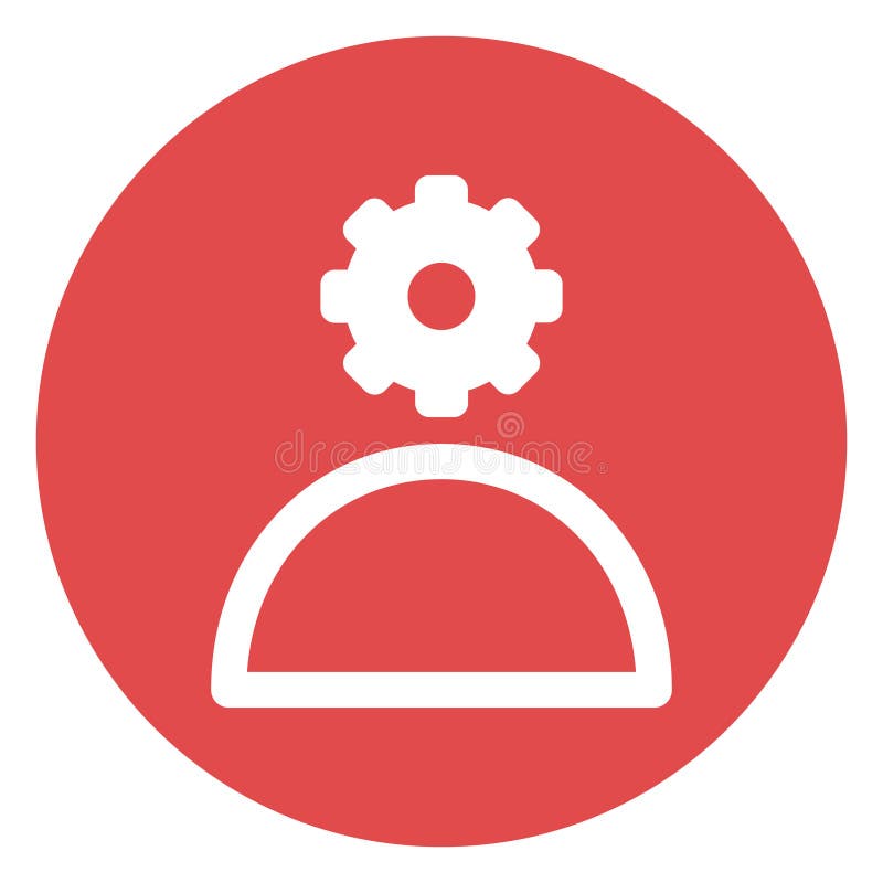 Account Setting Isolated Vector Icon Which Can Easily Modify or Edit ...