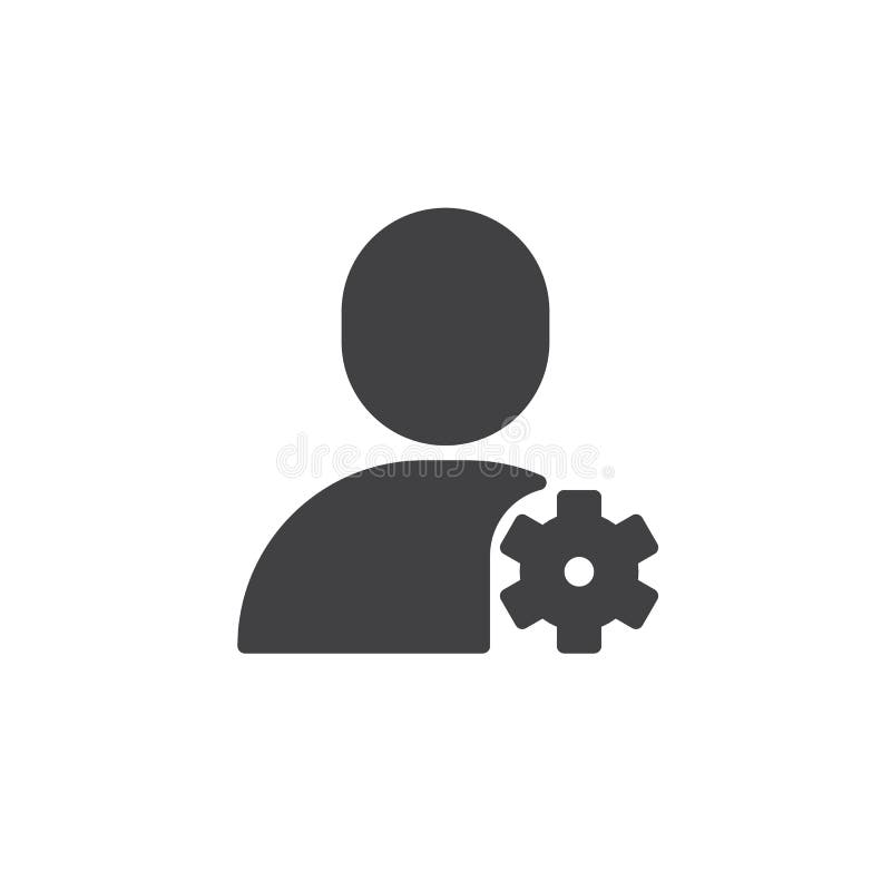 Account Settings Icon Vector Stock Vector - Illustration of account ... Account Settings Icon Vector Stock Vector - Illustration of account ...