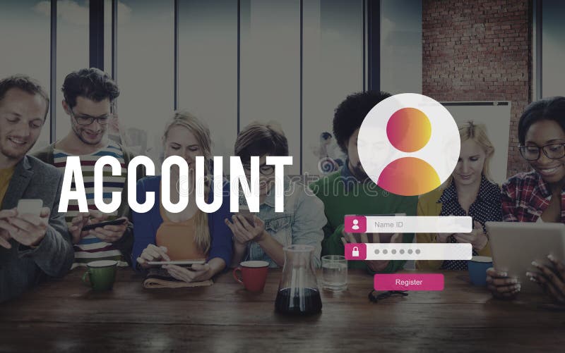 Account Sign in User Password Privacy Concept Stock Image - Image of ...