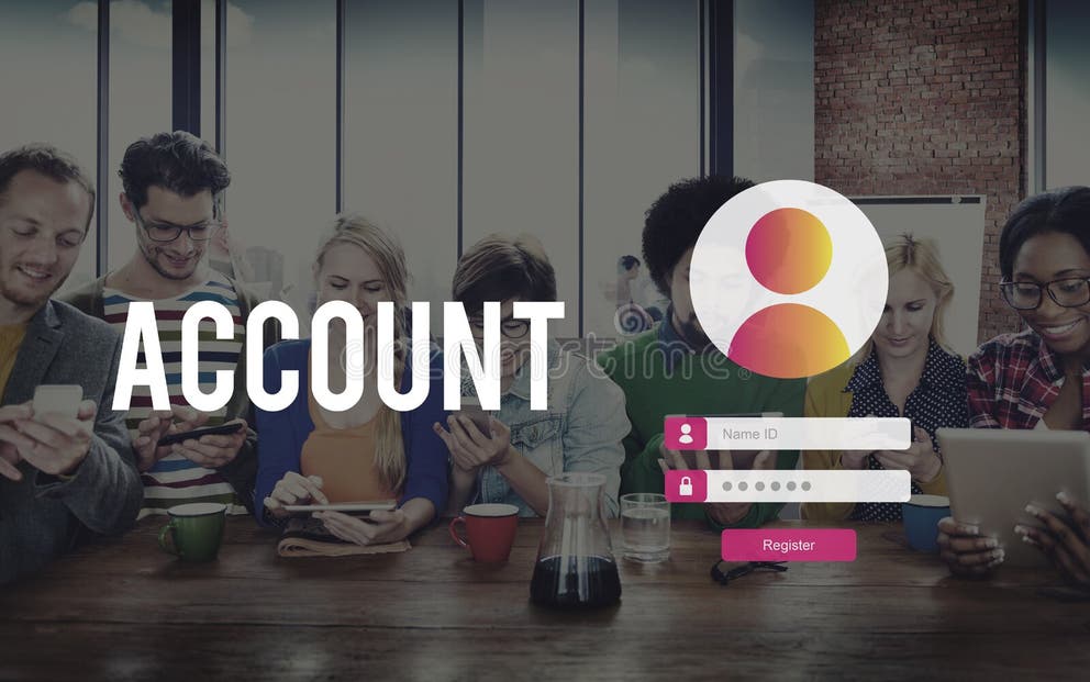 Account Sign in User Password Privacy Concept Stock Image - Image of ...