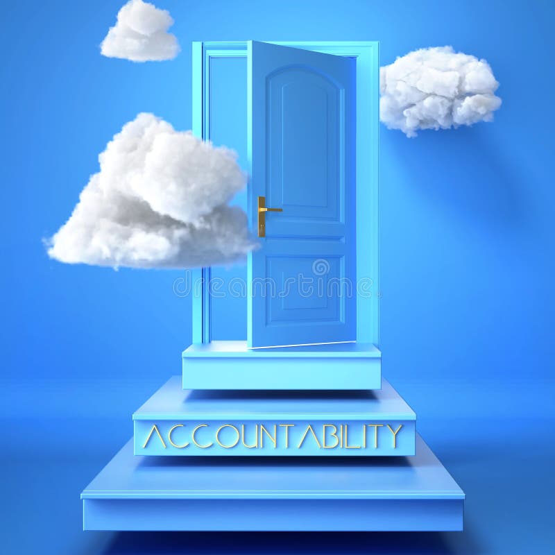 Accountability and Success, Progress and Effort - Concept 3d Render ...