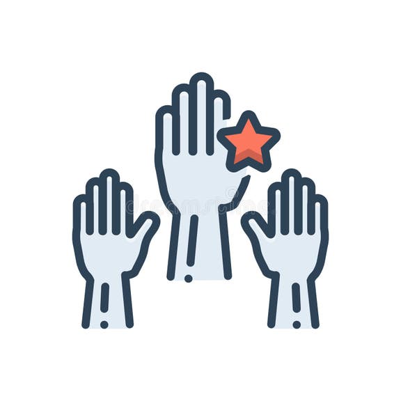 Color Illustration Icon for Accountable, Responsive and Liable Stock ...