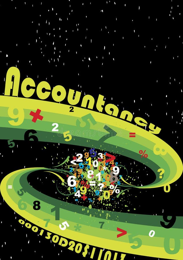 Accountancy space stock vector. Illustration of accountancy - 52617655