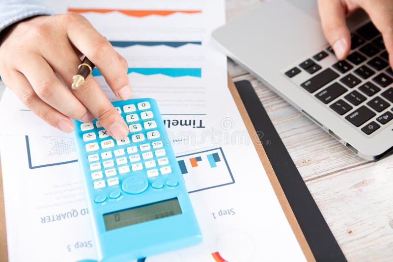 Accountant or Businessman at Work Stock Image - Image of busy, analysis ...