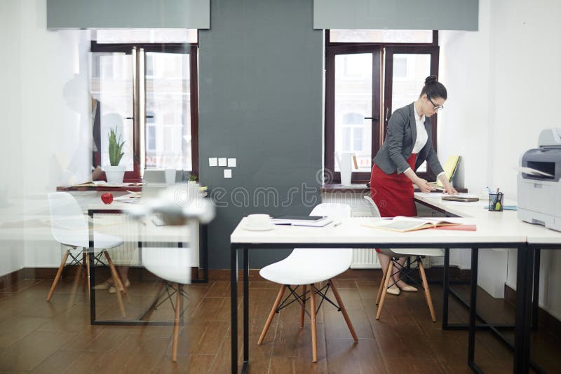 Accountant in office stock image. Image of employee, person - 99262111