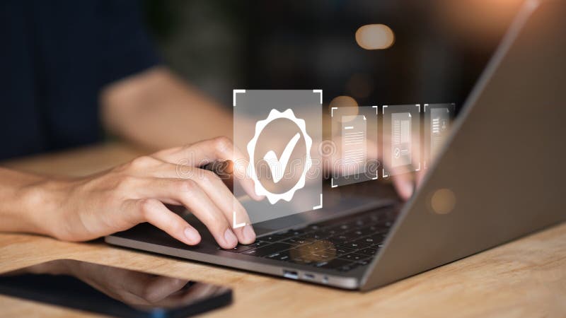 Accountant Showing Office Document Auditing Concept ,plan Review ...