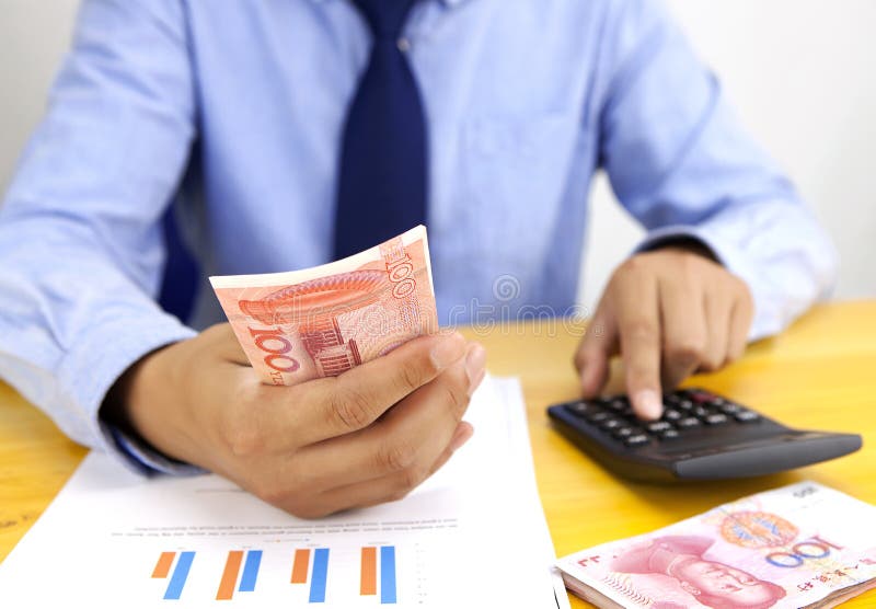Accountant at work stock photo. Image of businessperson - 76593966