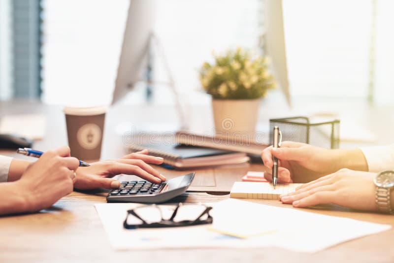 Accountant at work stock photo. Image of estate, occupation - 4941710