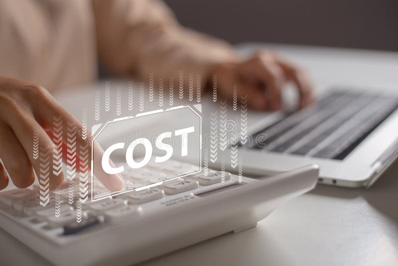 Accountants Using Calculator To Calculate Corporate Cost Reduction ...