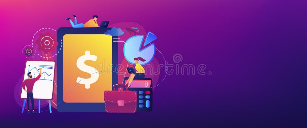 Enterprise Accounting Concept Banner Header. Stock Vector ...