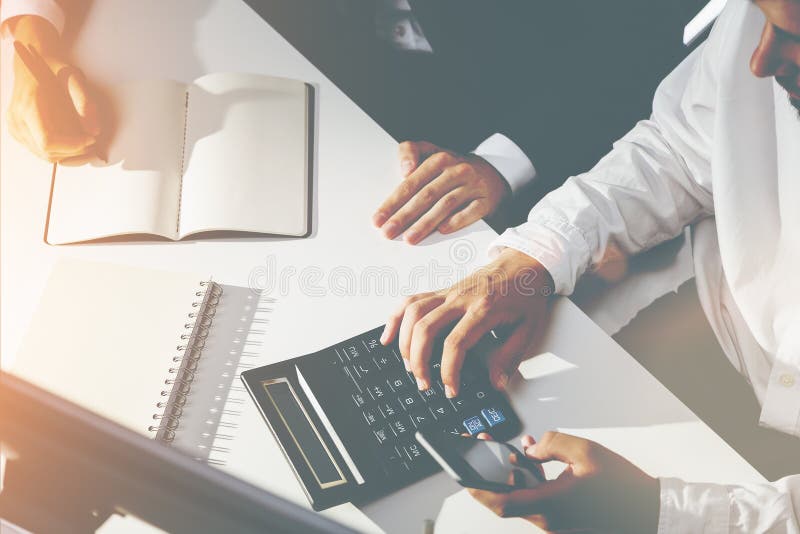 Accountants at work stock image. Image of paperwork, finance - 76451653