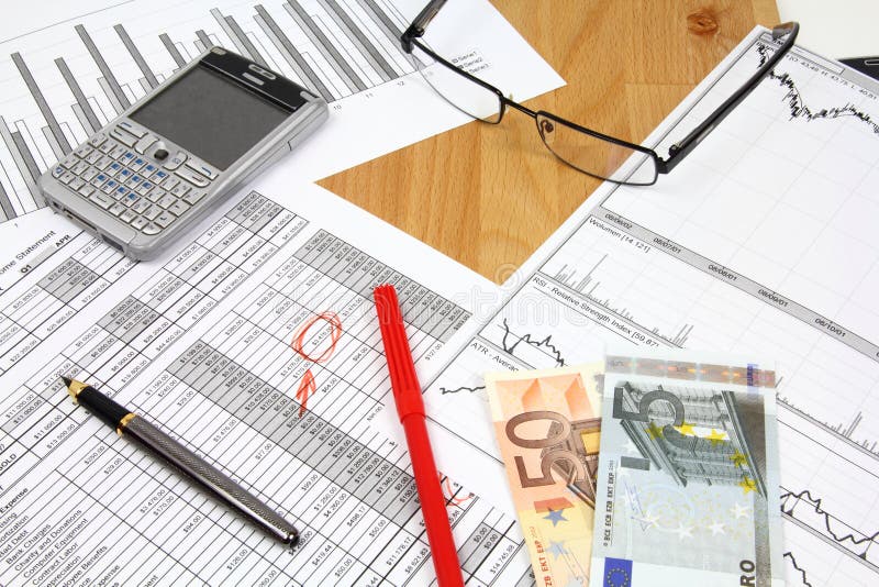 Accounting Mess stock image. Image of mathematics, accounting - 109093